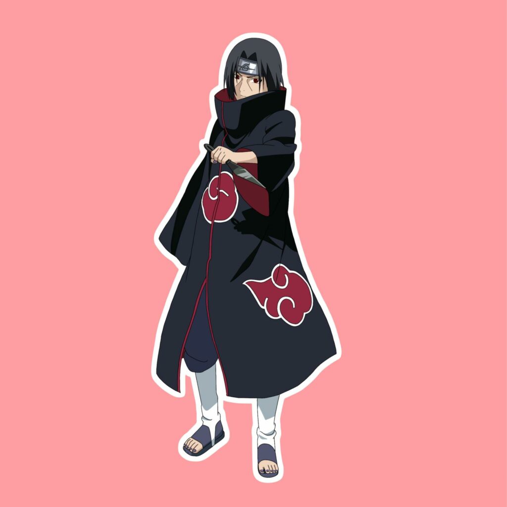 Itachi Uchiha I -Laptop Sticker - PureArtz
