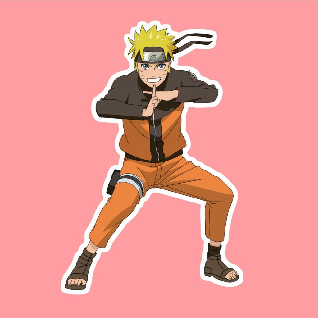 Naruto Uzumaki Sticker I – PureArtz