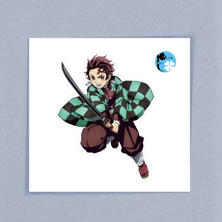 Tanjiro Kamado Demon Slayer (Kimetsu no Yaiba) Sticker - PureArtz