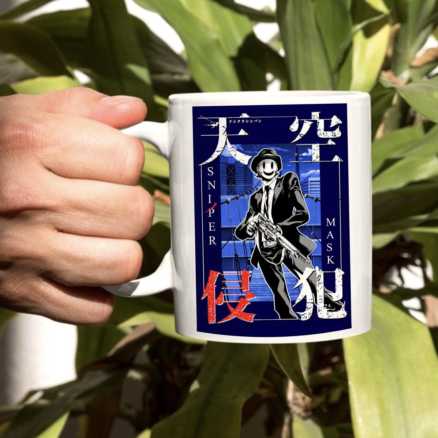 Sniper Mask – Coffee Mug - PureArtz