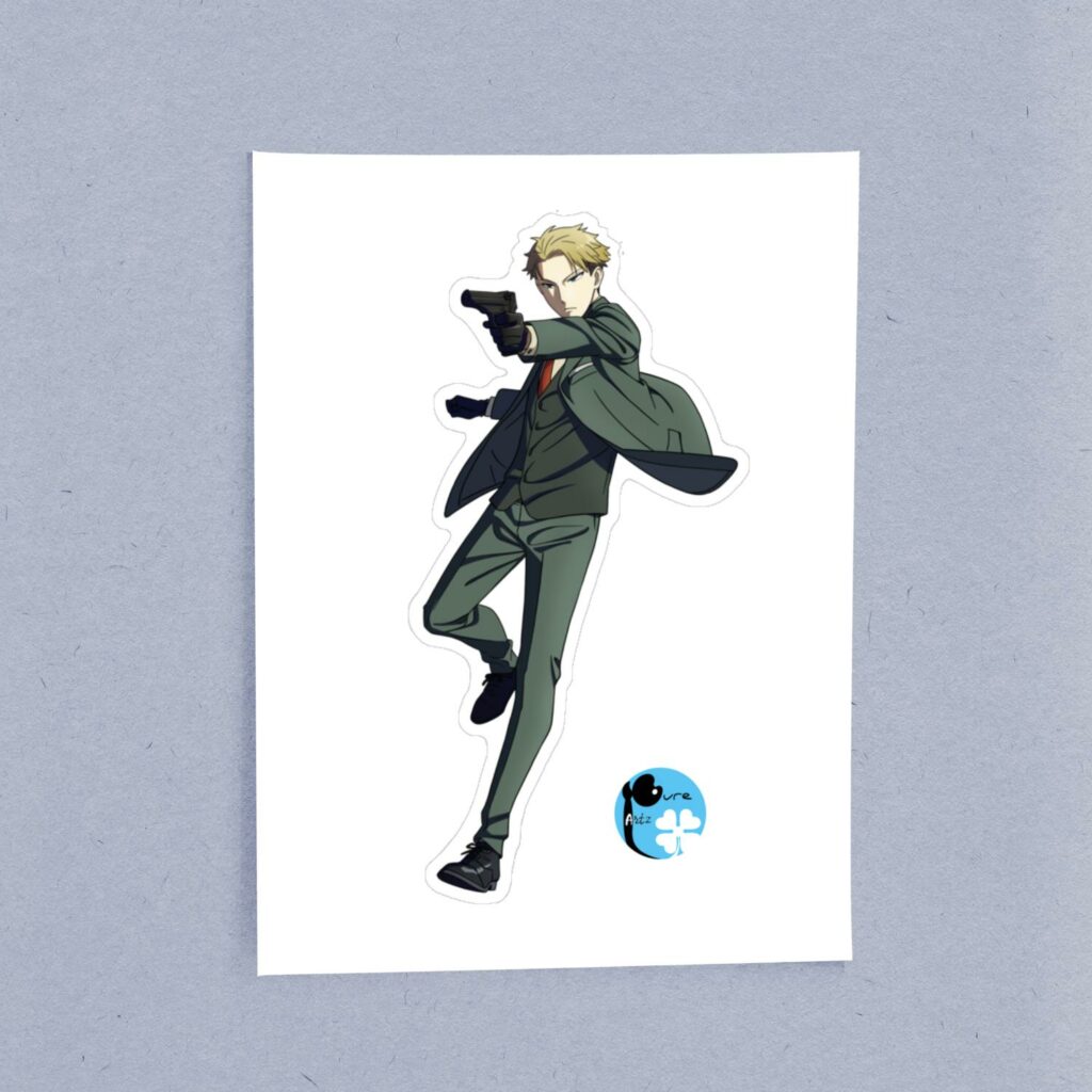 Loid Forger SpyxFamily – Laptop Sticker - PureArtz